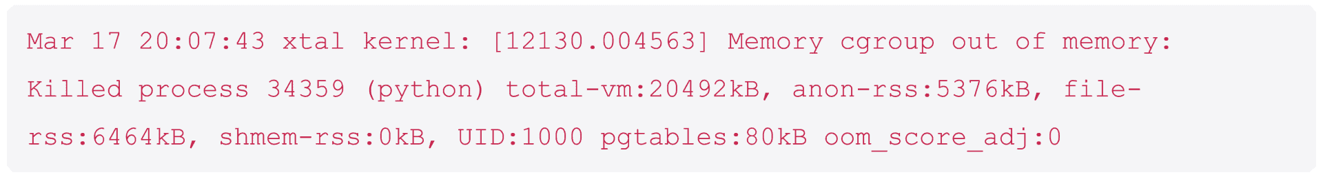 What Really Happens When A Kubernetes Container Runs Out Of Memory Softwire