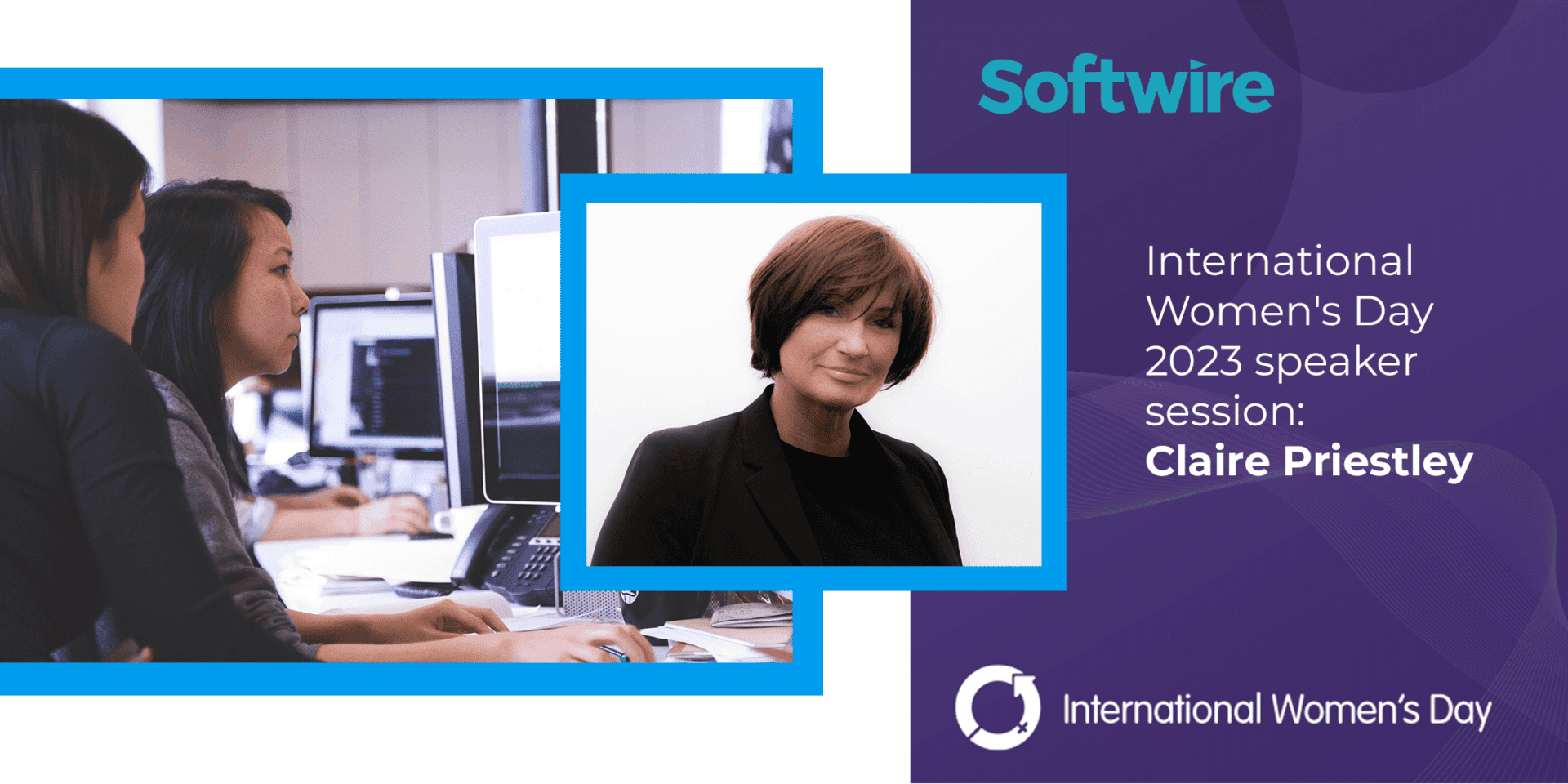 Inspirational International Women’s Day 2023: #Tech CDIO Claire Priestley - Softwire