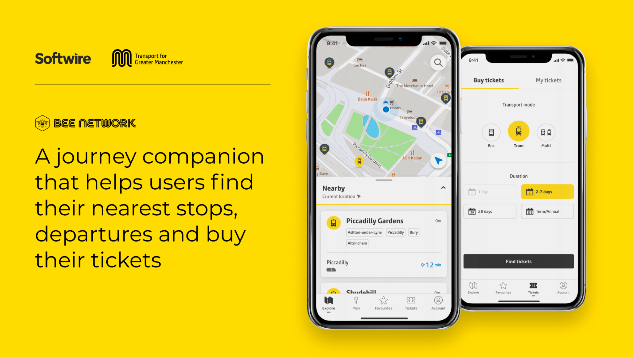 Transport for Greater Manchester appoints Softwire to deliver new ticketing and information app ...